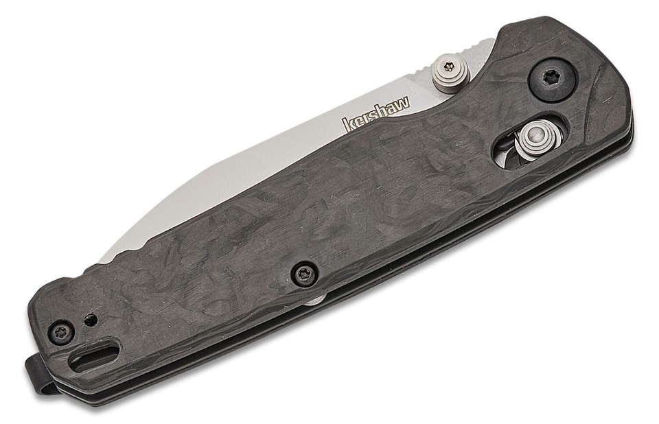 Kershaw Bel Air 6105CF MAGNACUT Reverse Tanto Axis Lock Carbon Fiber ...
