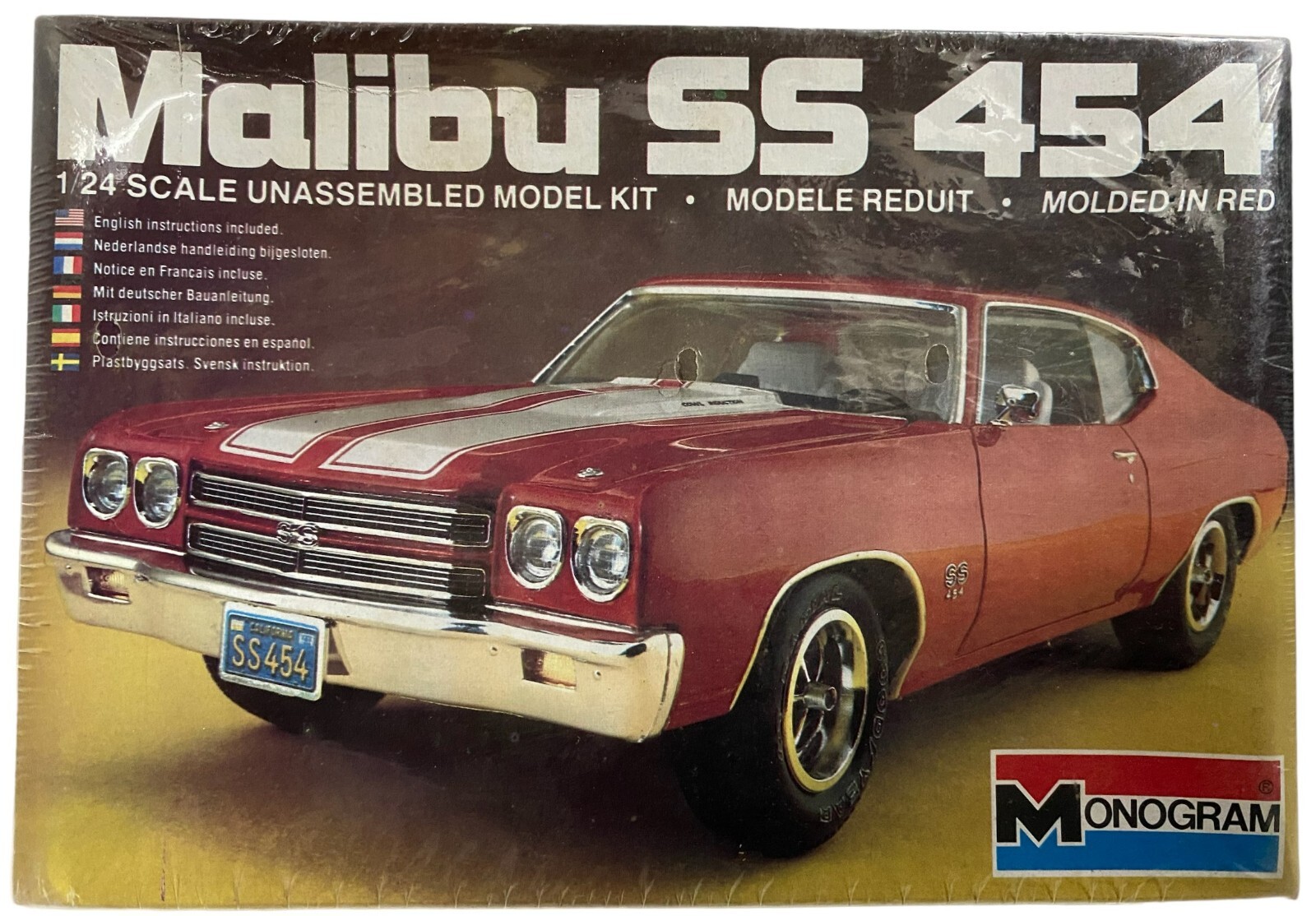 Monogram 2268 Malibu SS 454 Model Kit for sale online | eBay