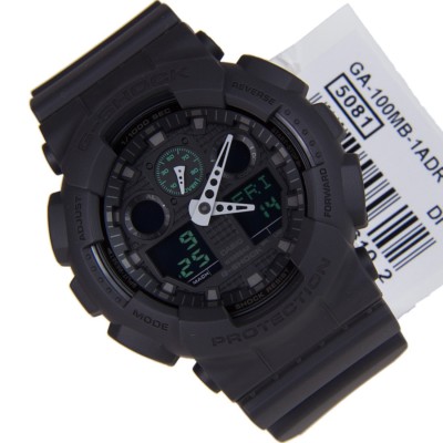Casio Watch G-Shock Duo Anti Magnetic Black Lrg 200M WR RRP $249 GA ...