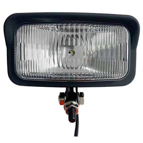 Motorcycle Retro Steel Headlight LED Rectangle Head Lamp For Cafe Racer ...