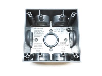 Mulberry 2 Gang Deep Box Five 1 Hubs 30596 NOS | eBay