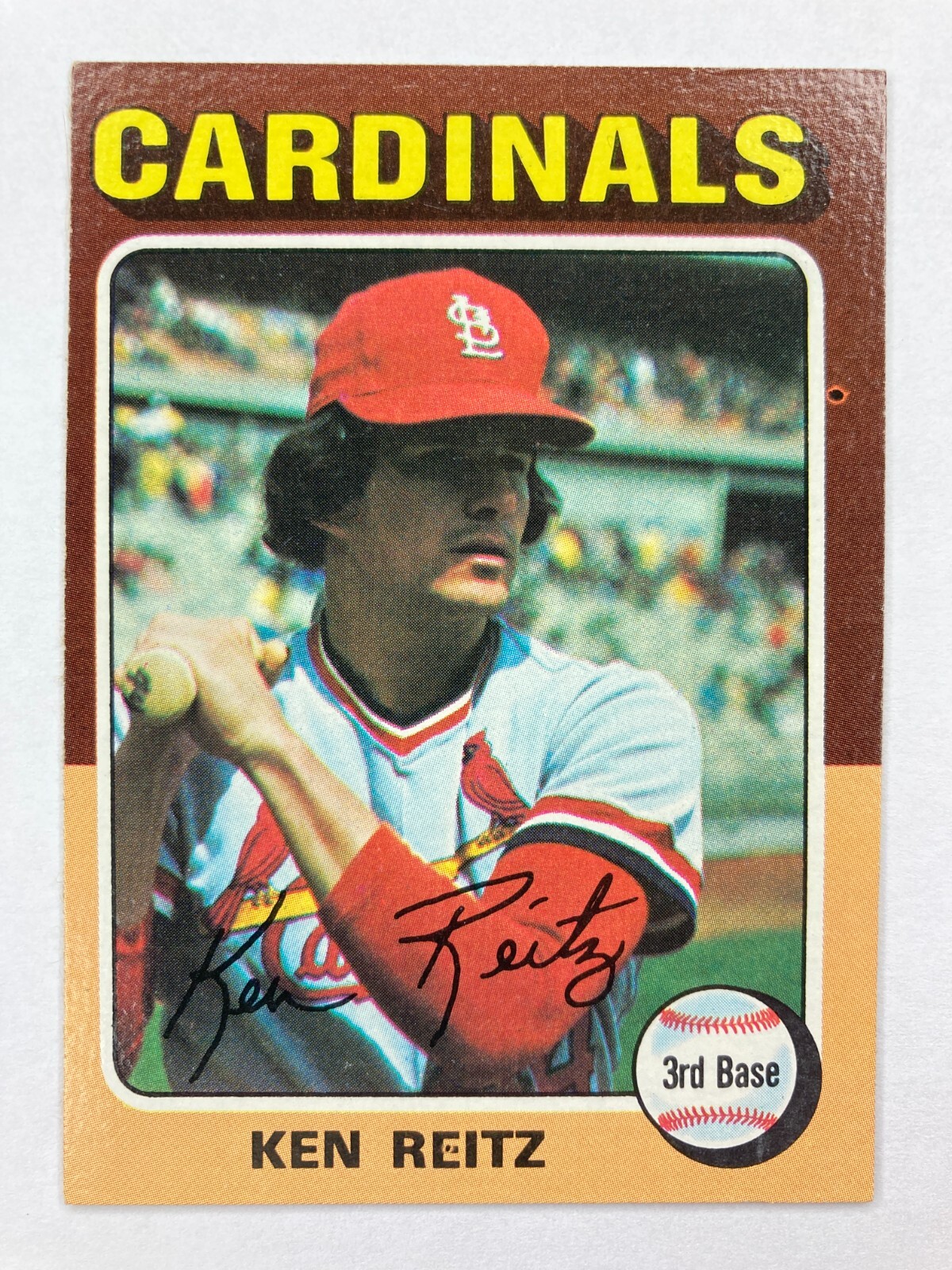 1975 Topps #27 Ken Reitz (St. Louis Cardinals) | eBay