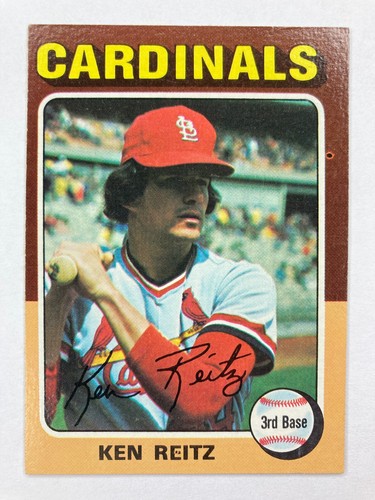 1975 Topps #27 Ken Reitz (St. Louis Cardinals) | eBay