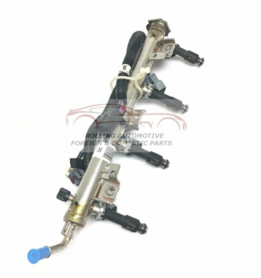 GM Fuel Injectors 12582219 w/ Fuel Rail Set of 4 New OEM | eBay