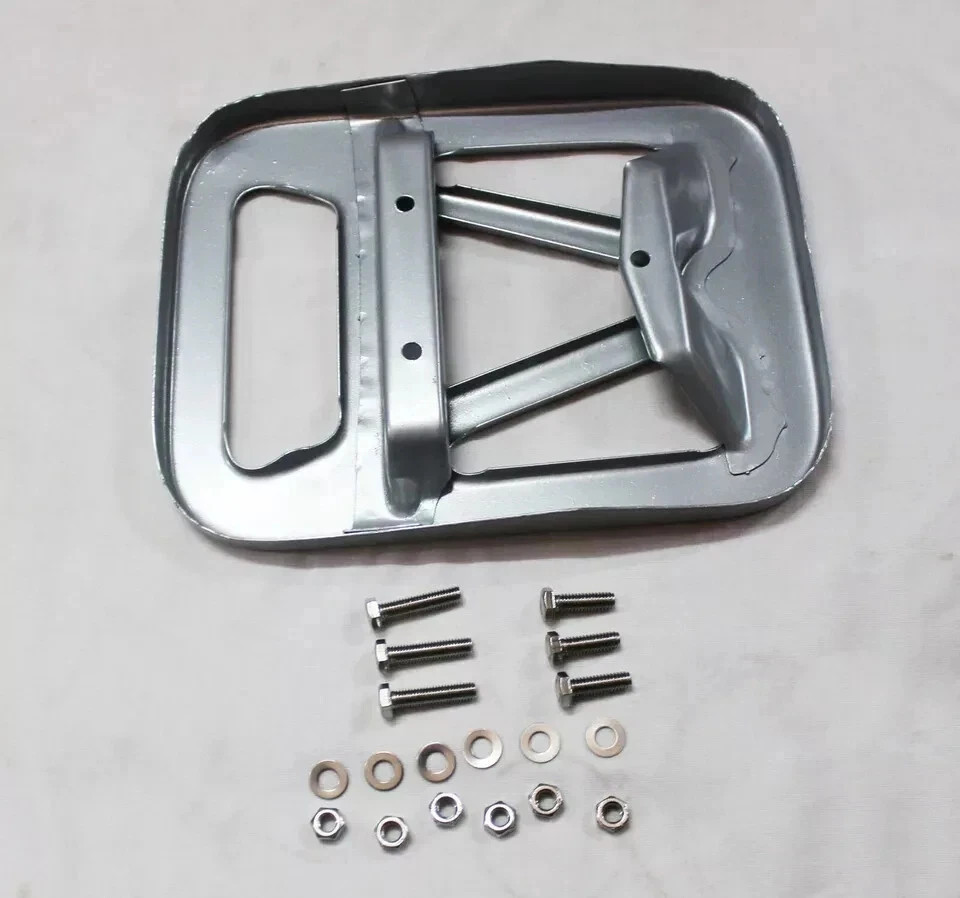 VESPA VBB GL VNA VNB SS 125 150 SEAT SET BROWN WITH HANDLE, PLATE & S.S ...