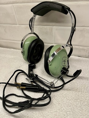 David Clark Model H10-30-Aviators Headset With Dual Plug-Untested | eBay