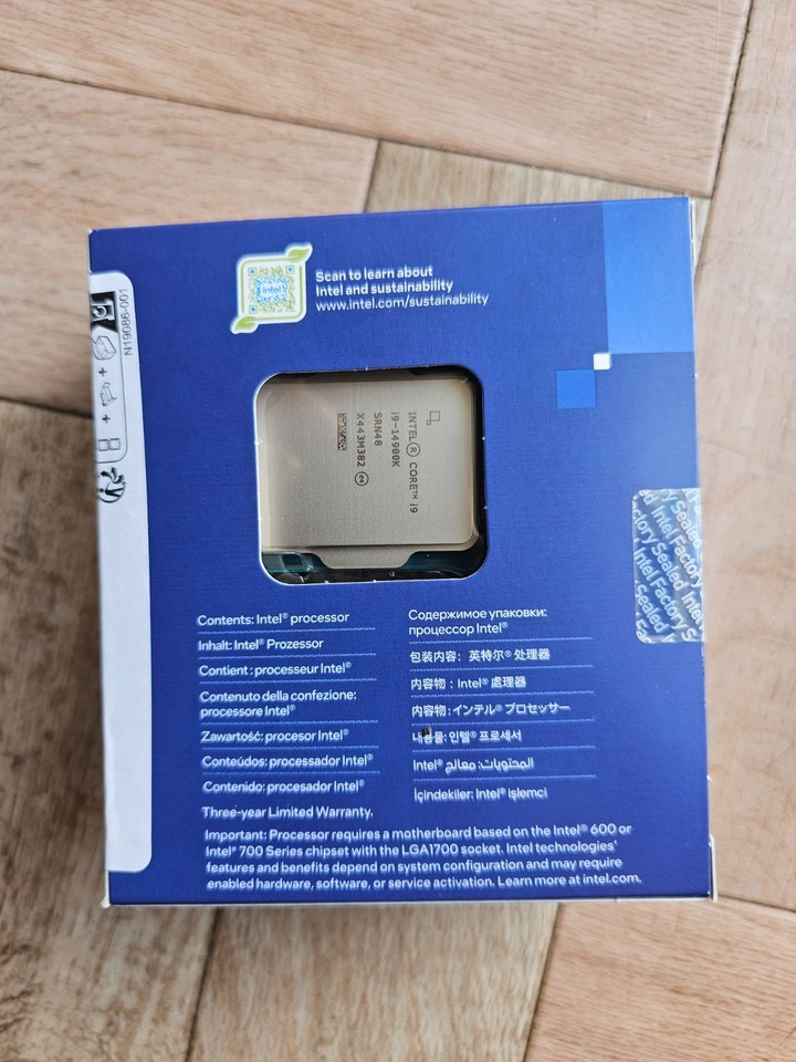 Intel Core i9 14900K Processor (3.2 GHz, 24 Cores, FCLGA1700 ...