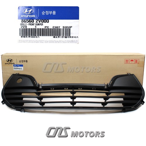 ⭐⭐GENUINE⭐⭐ FRONT Bumper Grille Lower for 12-17 Hyundai Veloster BASE ...