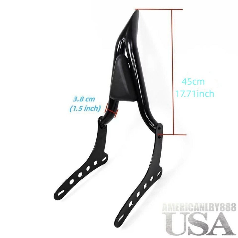 2020-2022 BMW R18B Dreammaker 1.5" Passenger Sissy Bar Backrest For ...