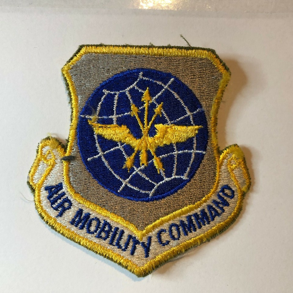 US Air Force air mobility Command Badge patch | eBay UK