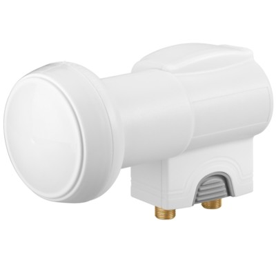 Universal Satellite Double LNB Head 4K Digital Direct DVB-S 2x Receiver ...