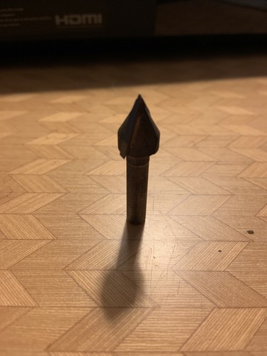 Amana 45705 Carbide Tipped V Groove 60 Deg x 1/2 D x 5/8 CH x 1/4 ...