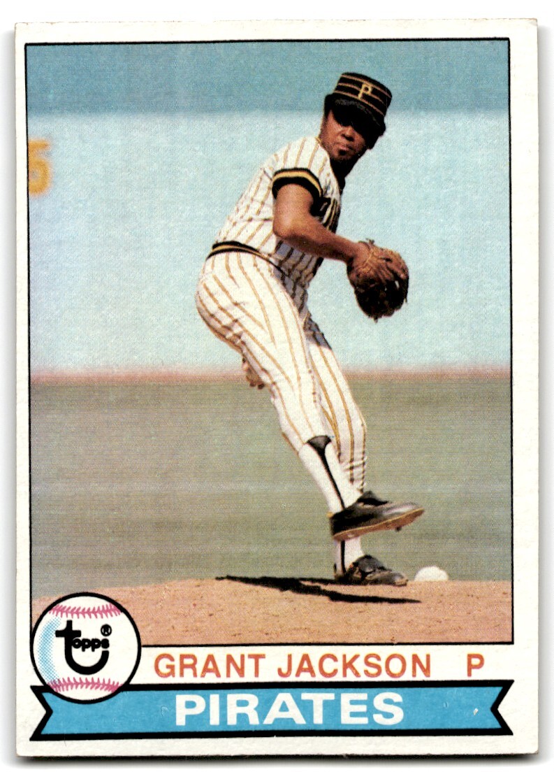 1979 Topps Grant Jackson Pittsburgh Pirates #117 | eBay