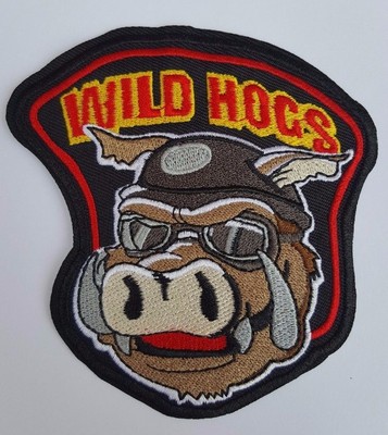 Wild Hogs Motorbike biker Iron on sew On patch transfer fancy dress | eBay