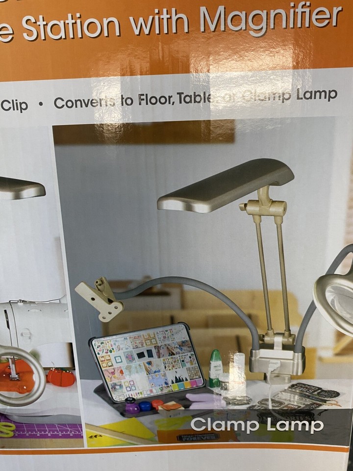 OttLite 24w Ultimate 3-in-1 Craft Lamp Champagne | eBay