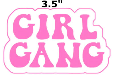 Girl Gang - Car Truck Window Bumper Sticker Decal Souvenir | eBay