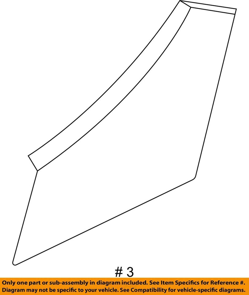 HYUNDAI OEM 21-25 Elantra N Quarter Panel Exterior Trim-Stone Guard ...