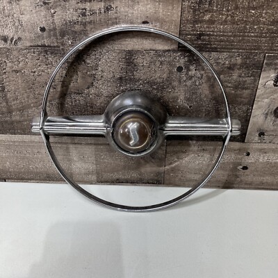 1949 Studebaker Steering Wheel Horn Button | Gray | Genuine OEM ...