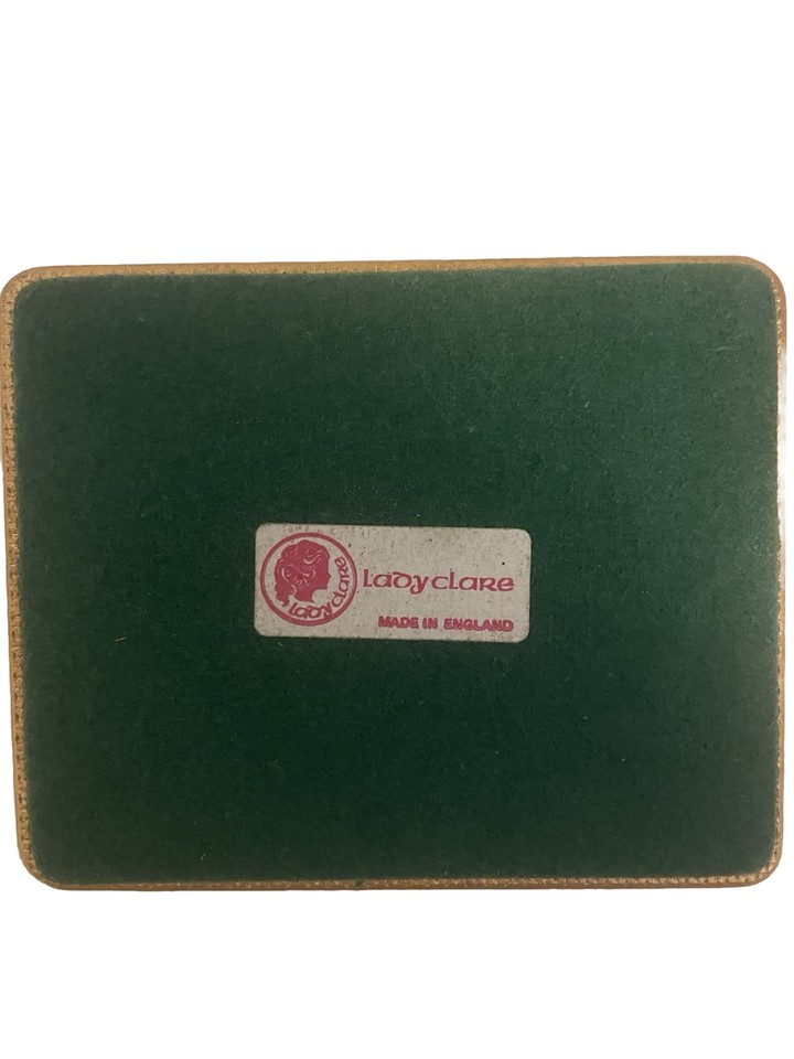 Lady Clare Coasters, Vintage, Made In England | eBay