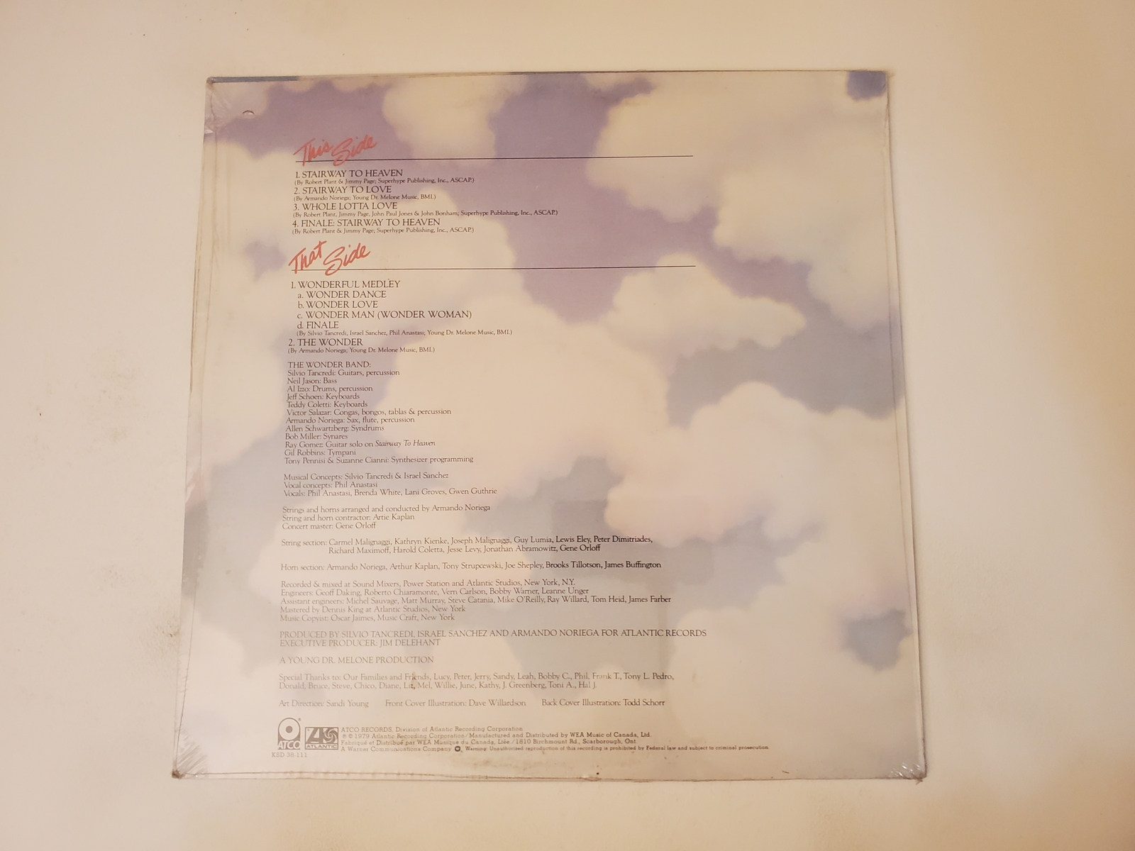 The Wonder Band - Stairway To Love (Vinyl Record Lp) | eBay