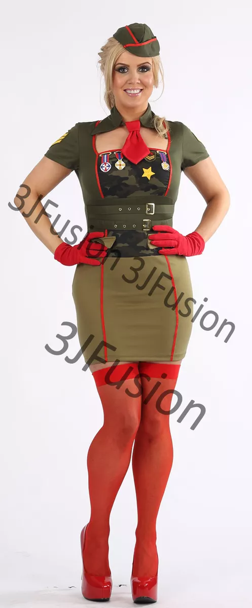 Army Pin Up Girl Costume