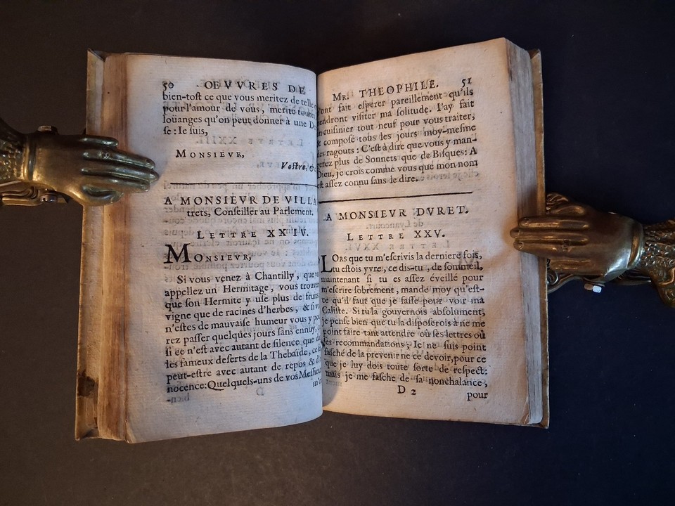 Viau Théophile - Nouvelles oeuvres composées d'excellentes - 1656 | eBay