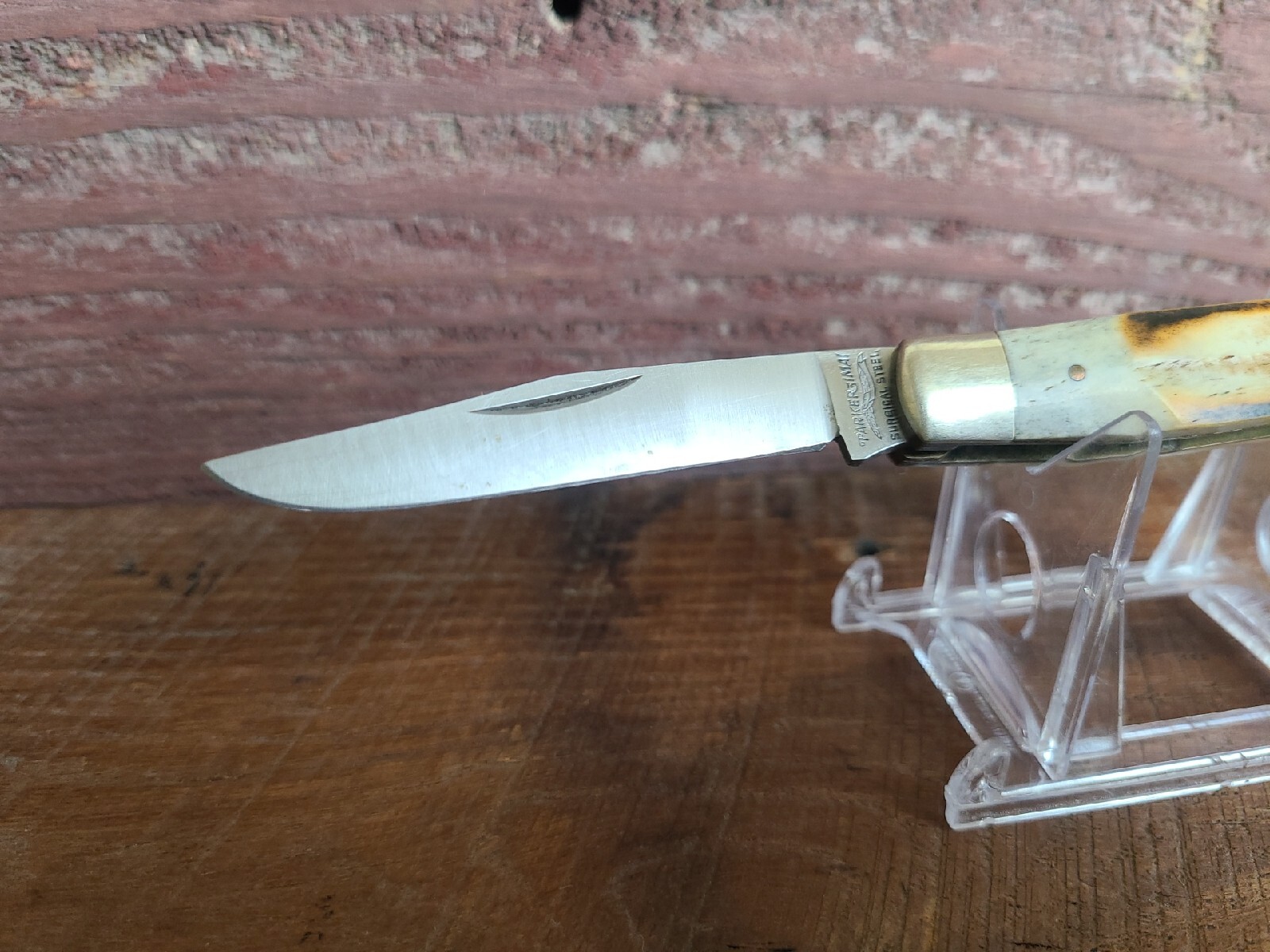 Parker IMAI Surgical Steel Japan Second Cut Stag K295 Eagle Brand ...