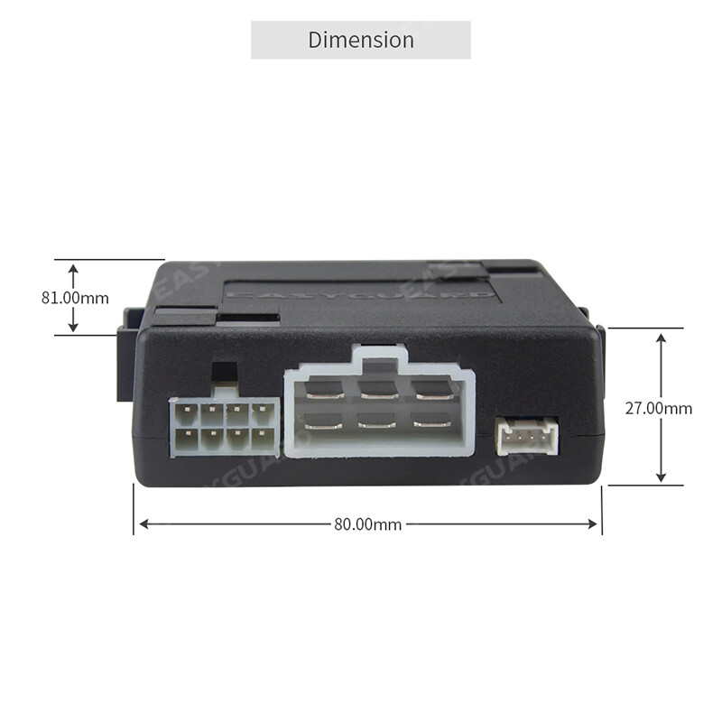 EASYGUARD RFID push start stop button valet mode car alarm system arm ...