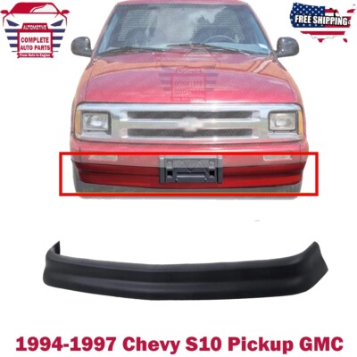 Front Bumper Lower Valance Plastic For 1994-1997 Chevrolet S10 / GMC ...