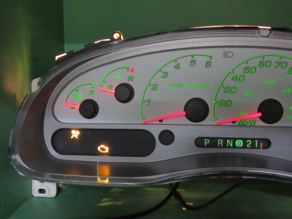 04-05 EXPLORER SPORT TRAC INSTRUMENT GAUGE CLUSTER GAUGES SPEEDO TACH ...