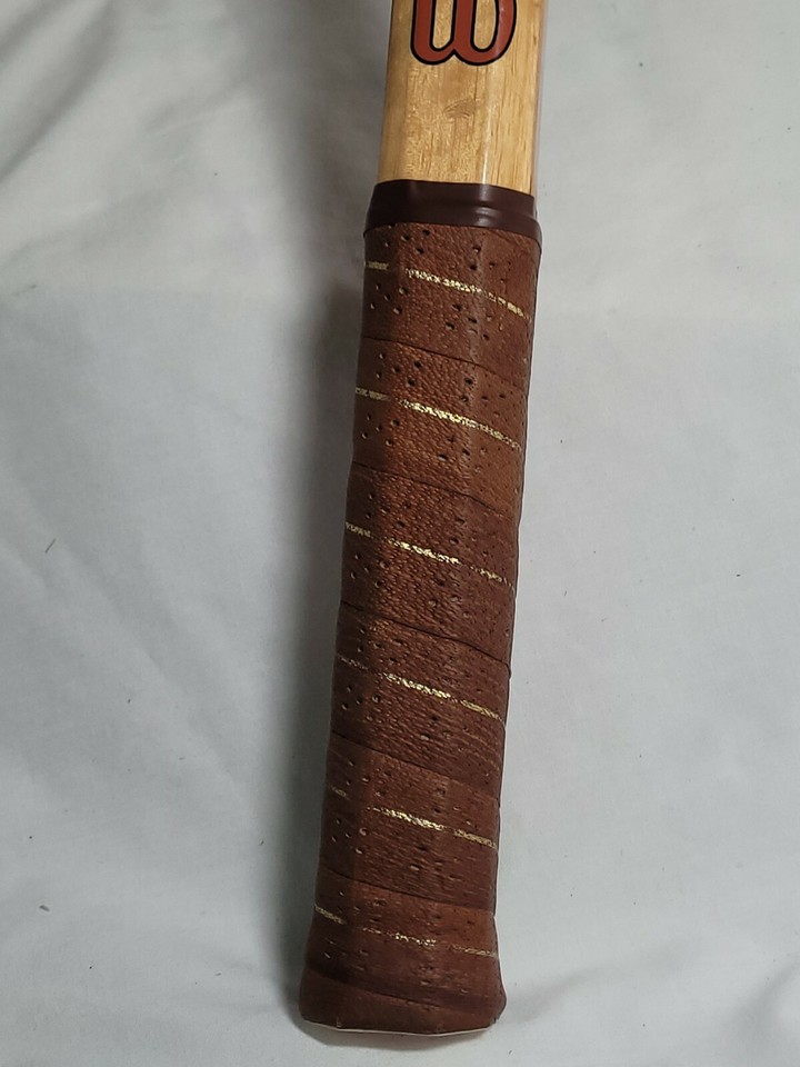 WILSON Jimmy Connors Matchplay wooden tennis racket Vintage | eBay