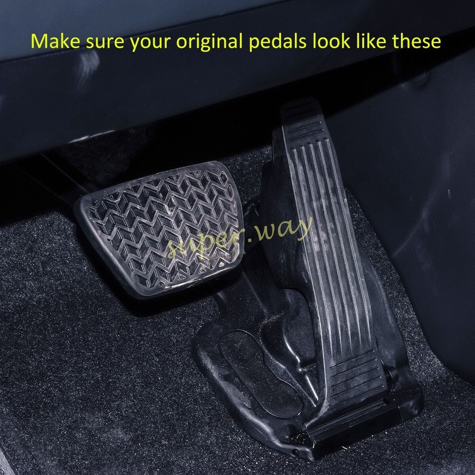 Aluminium Gas Brake Pedal Cover For Lexus RX350h RX450h+ RX500h RZ450e ...