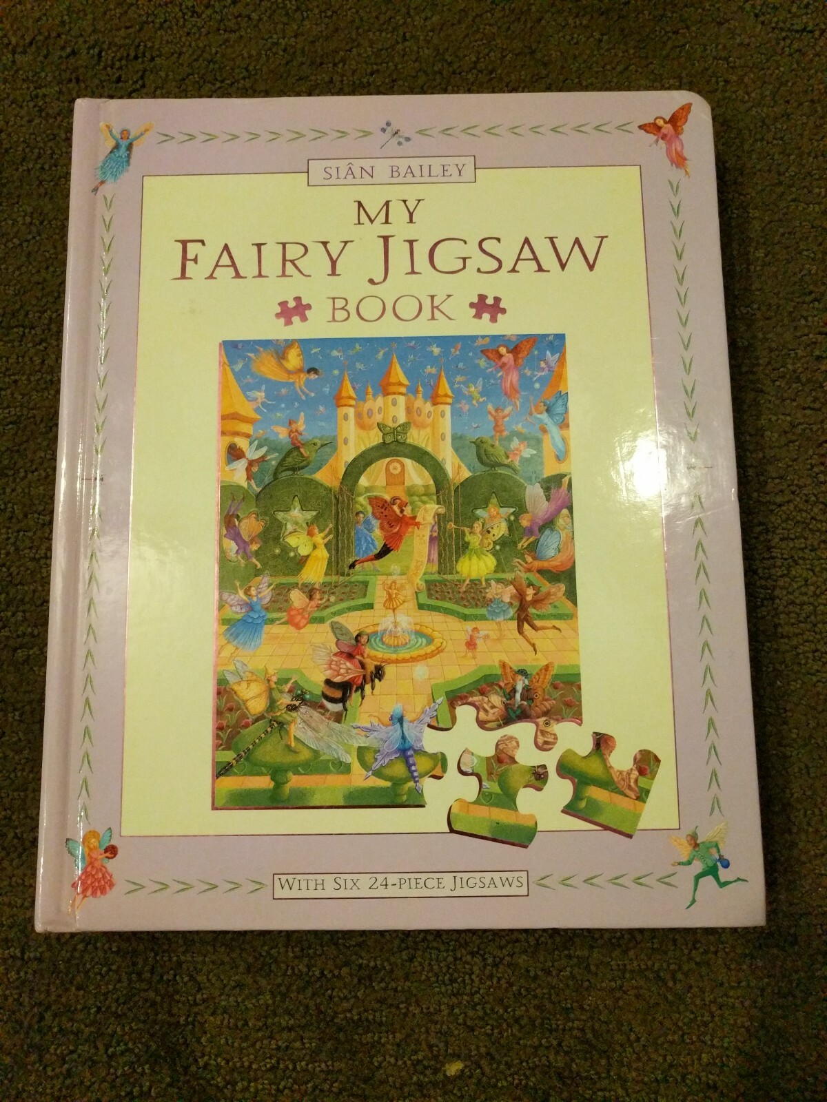 RARE My Fairy Jigsaw Book Sian Bailey With Six 24 Piece Hard Cover 2002 ...
