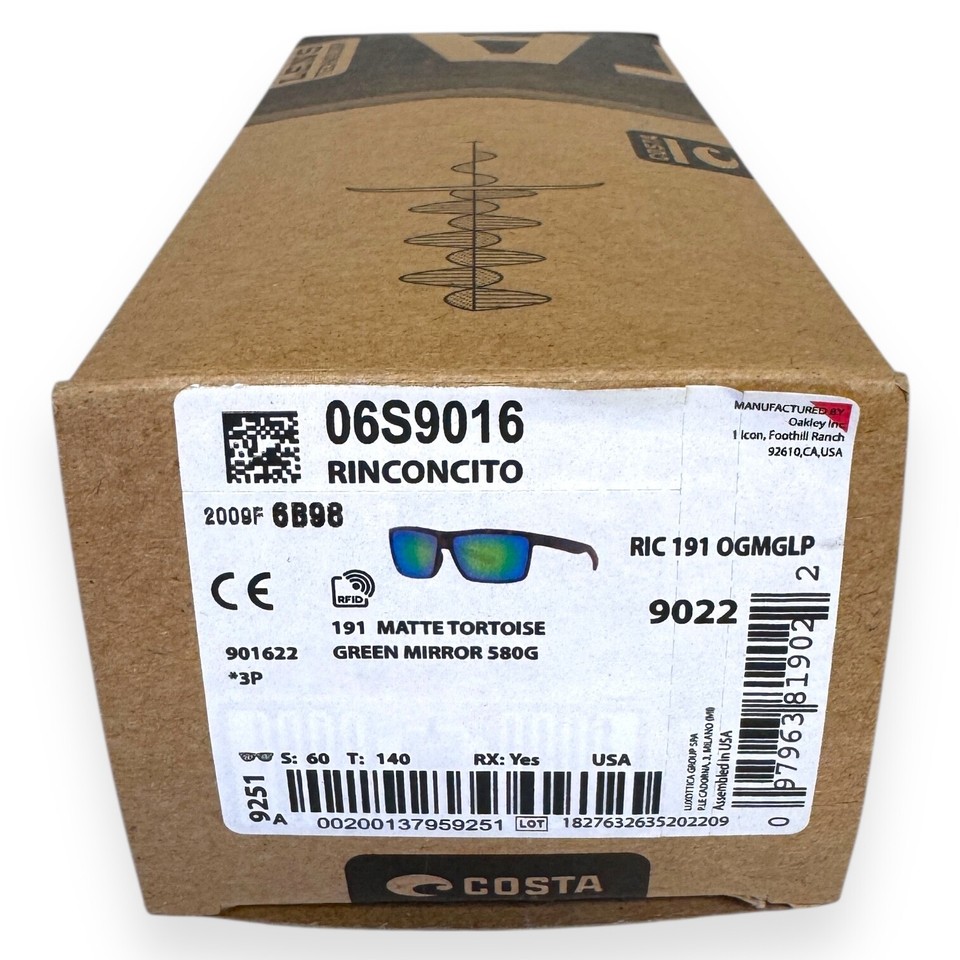 Costa Del Mar Rinconcito Sunglasses Matte Tortoise Green Glass ...