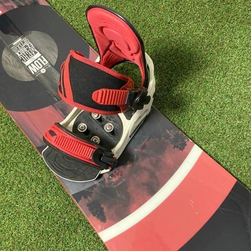 Flow Merc Double Camber Snowboard Set Recommended For Beginners And ...