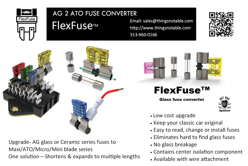 Round Glass Fuse Converter To Blade | eBay