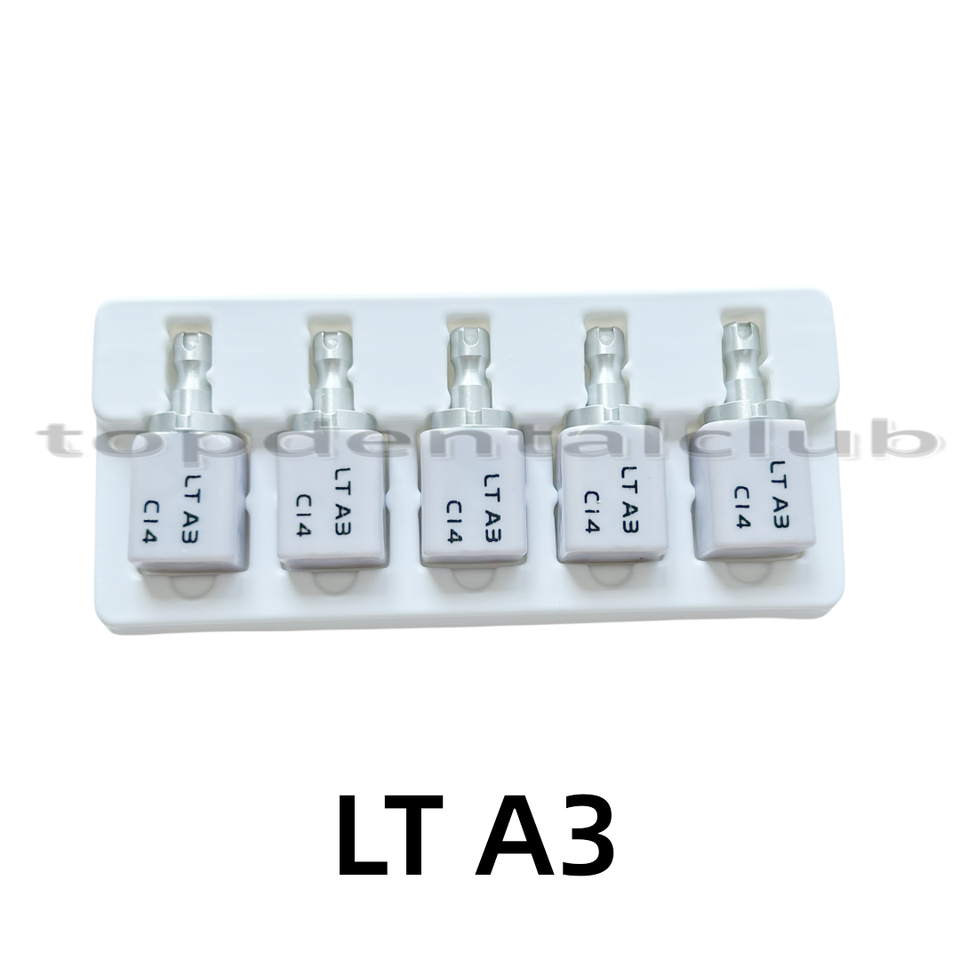 HT LT C14 Dental Glass Ceramic Lithium Dislicate Blocks Cerec Emax CAD ...