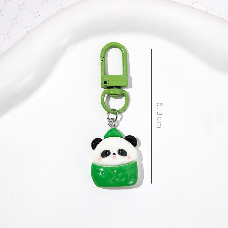 Cute Cartoon Panda Keyring Lovely Animal Keychain School Bag Pendant ...