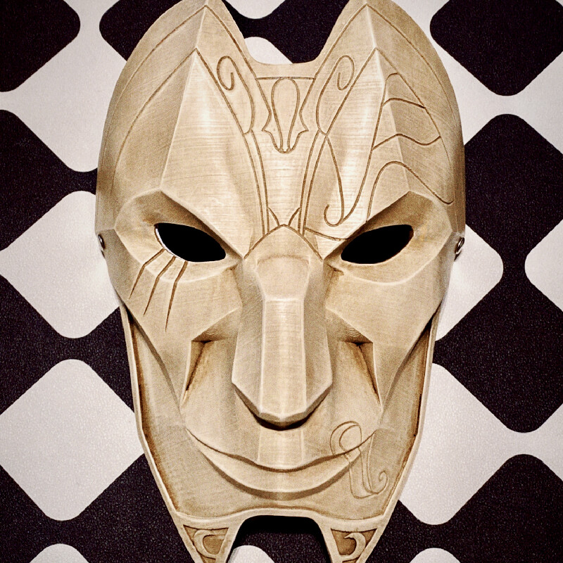 Jhin Mask League Of Legends In 2021 Jhin Mask League