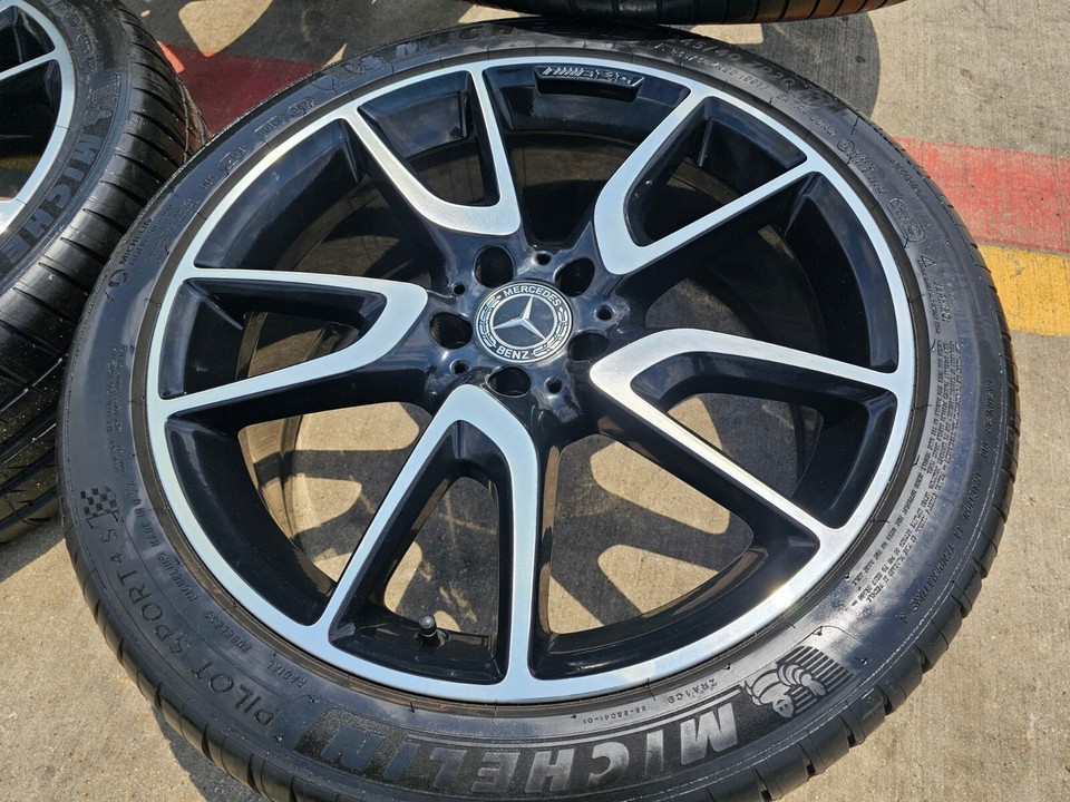 20" Mercedes E43 E53 E400 AMG S580 S65 S63 OEM 85543 85544 wheels rims ...