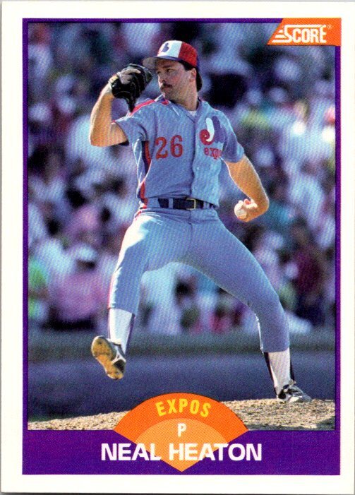 1989 Score - #253 Neal Heaton for sale online | eBay