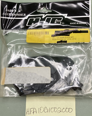 NEW GENUINE HJC HFA10G1002000 GEAR PLATE SET BLACK LT12 LT20 CL12Y ...