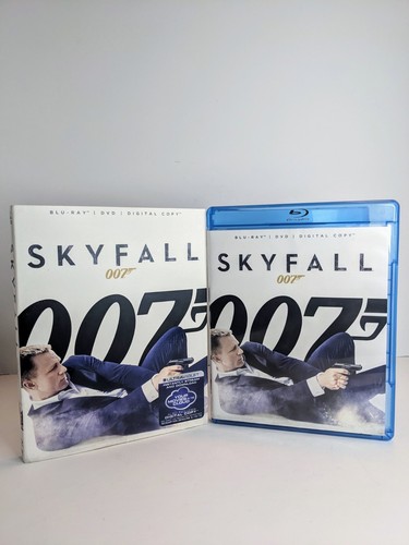 Skyfall Blu-ray/DVD, 2013, 2-Disc Set James Bond 007 Daniel W/ Slipcover VG 883904285410| eBay