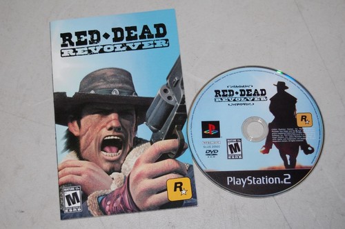 Red Dead Revolver Sony Playstation 2 (PS2) Game Disc & Manual - VGC | eBay