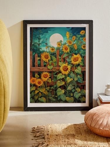 Sunflowers Diamond Painting Art Kits for Adults & Beginners, 5D Sunflower 01 | eBay