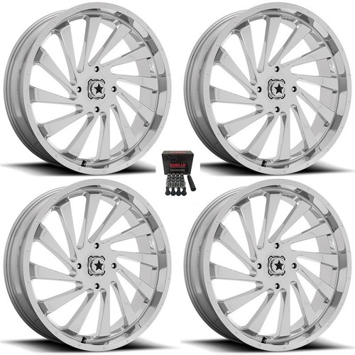 MSA M46 Blade 20" UTV Wheels/Rims Chrome Polaris Ranger XP 9/1K | eBay