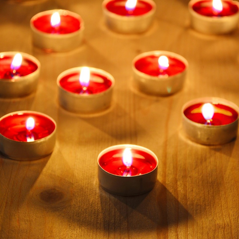 Aluminum Tea Light Container Empty Tealight Tins Round Tealights | eBay UK