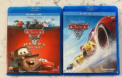 Cars Toon: Mater's Tall Tales & Cars 3 BLU-RAY + DVD SET | eBay