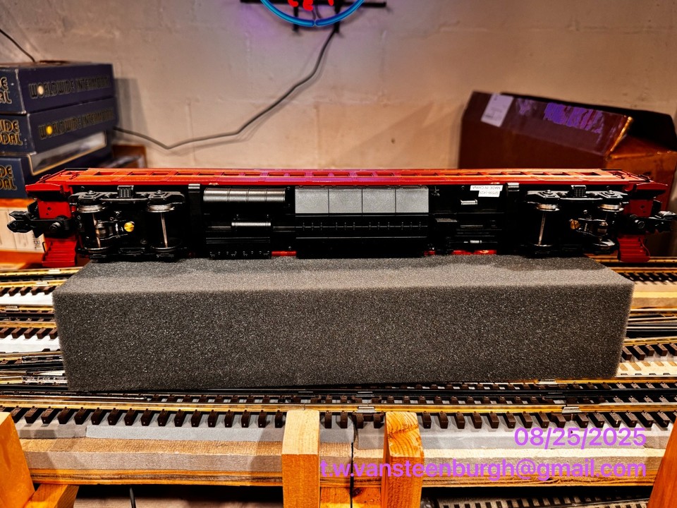 GOLDEN GATE DEPOT 3-RAIL PENNSYLVANIA O SCALE PLASTIC P70 COACH (4 CAR ...