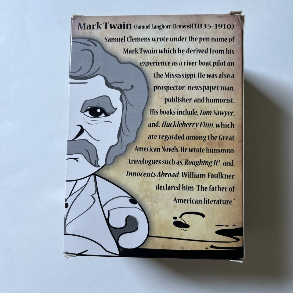 Walrus Mark Twain vinyl figure-4"-2012--Tom Sawyer-Huckleberry Finn ...